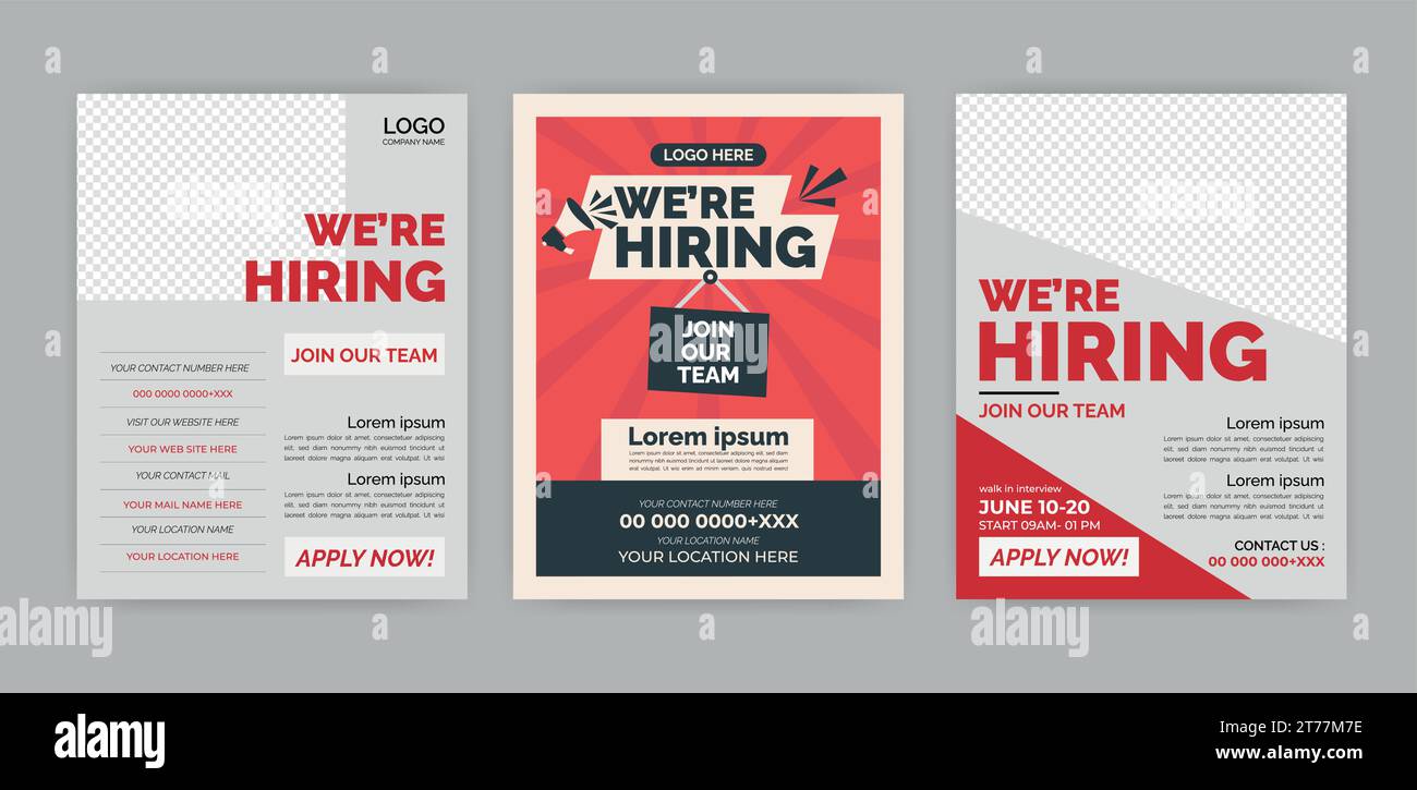 Employment and recruitment agency Stock Vector Images - Alamy