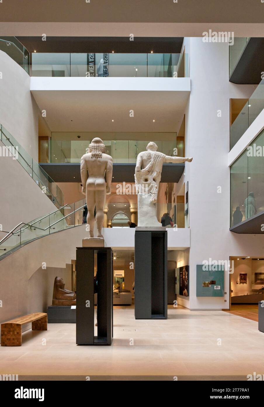 Interior of the Ashmolean Museum in Oxford Stock Photo - Alamy