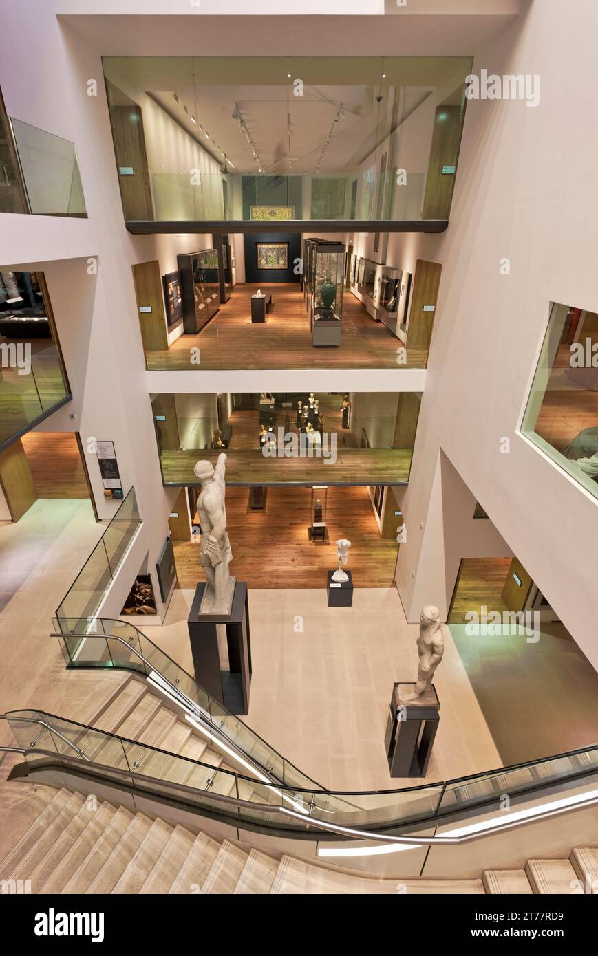 Interior of the Ashmolean Museum in Oxford Stock Photo - Alamy