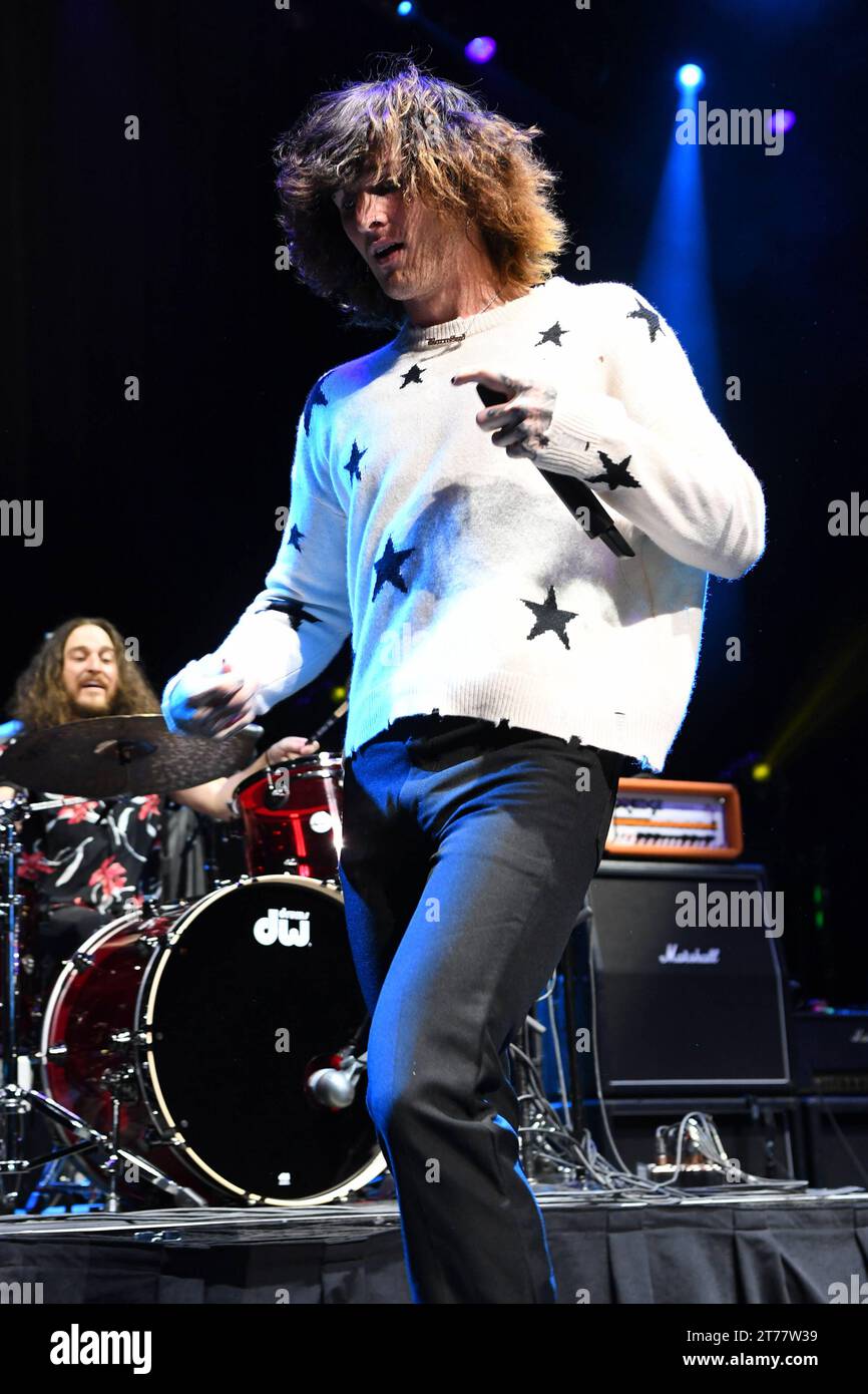 HOLLYWOOD FL - NOVEMBER 12: Jager Henry Bonham performs at Hard Rock ...