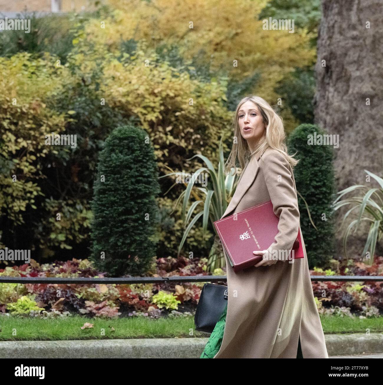 London, UK. 14th Nov, 2023. Laura Trott, Treasury Chief Secretary ...