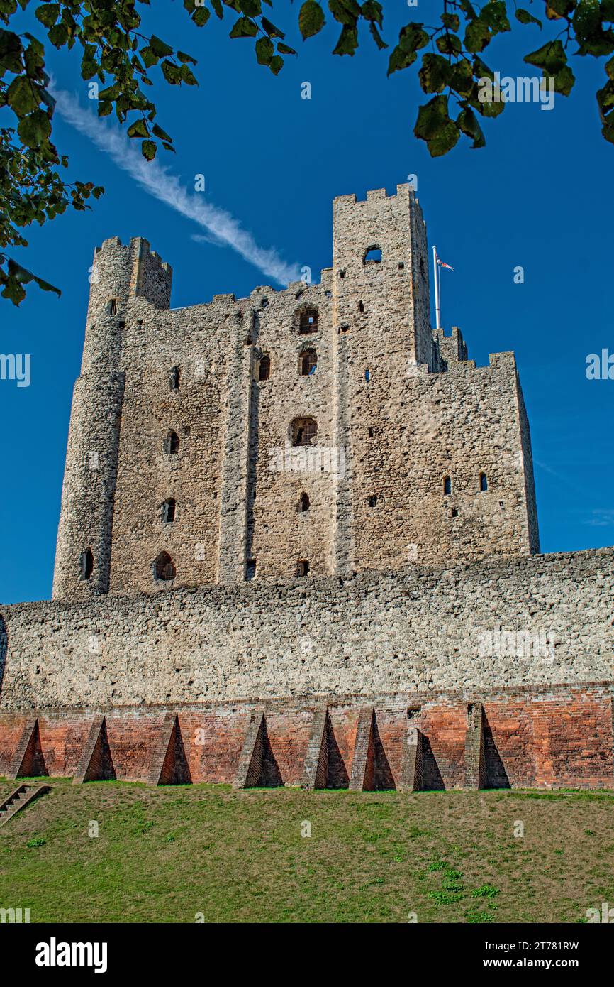 Rochester Castle, Rochester, Kent, England Stock Photo - Alamy