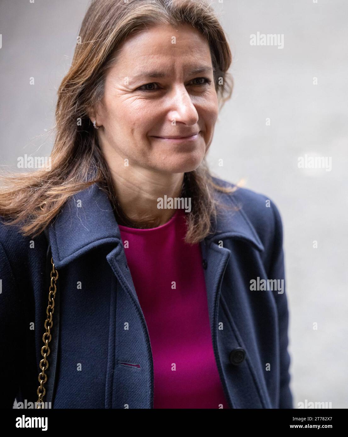 London, UK. 14th Nov, 2023. Lucy Frazer, Culture Secretary leaves a ...