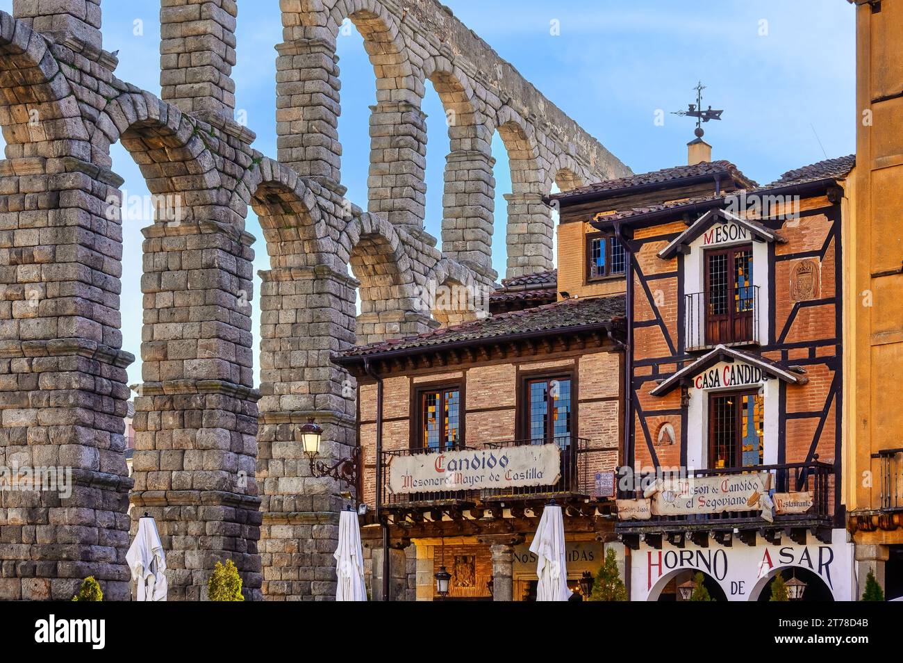 Architecture in Segovia, Spain Stock Photo - Alamy