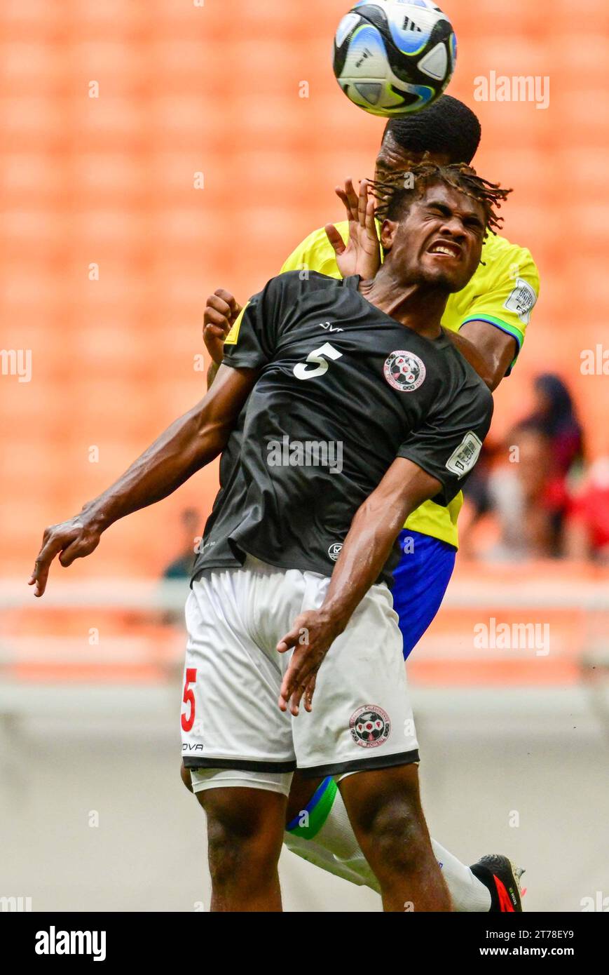 Jakarta, Indonesia. 14th Nov, 2023. Rayan Victor Simplicio Rocha (Top ...