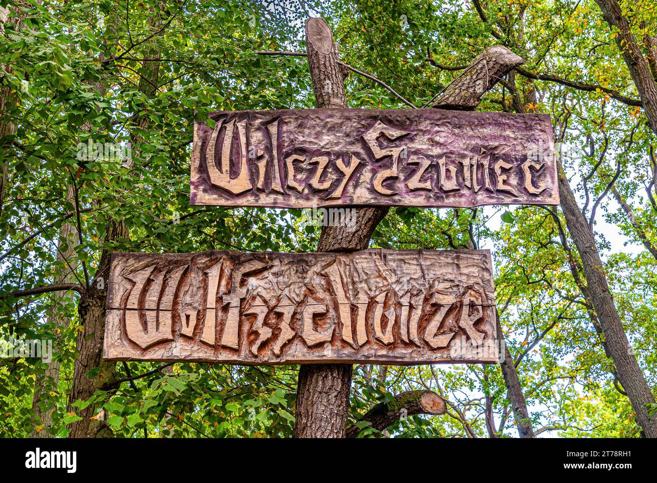 Wolf's Lair is a town of bunkers surrounded by forest, lakes and swamps ...