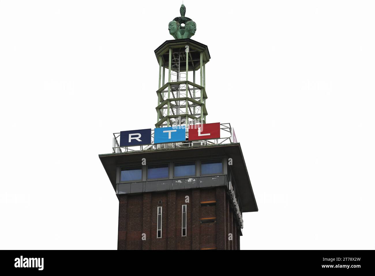 Schriftzug Logo von RTL Television, RTL Group und RTL Deutschland, ein ...