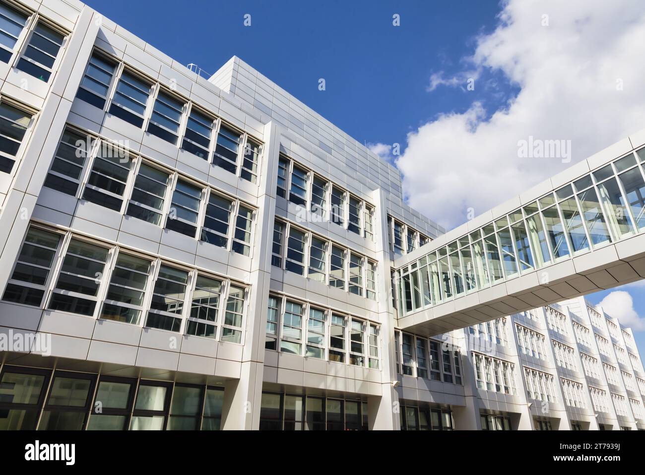 Munich, Germany - April 05, 2023: modern architecture in the Kurt ...