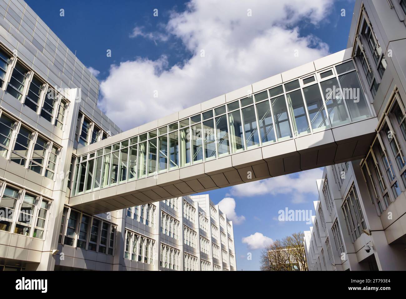 Munich, Germany - April 05, 2023: modern architecture in the Kurt ...