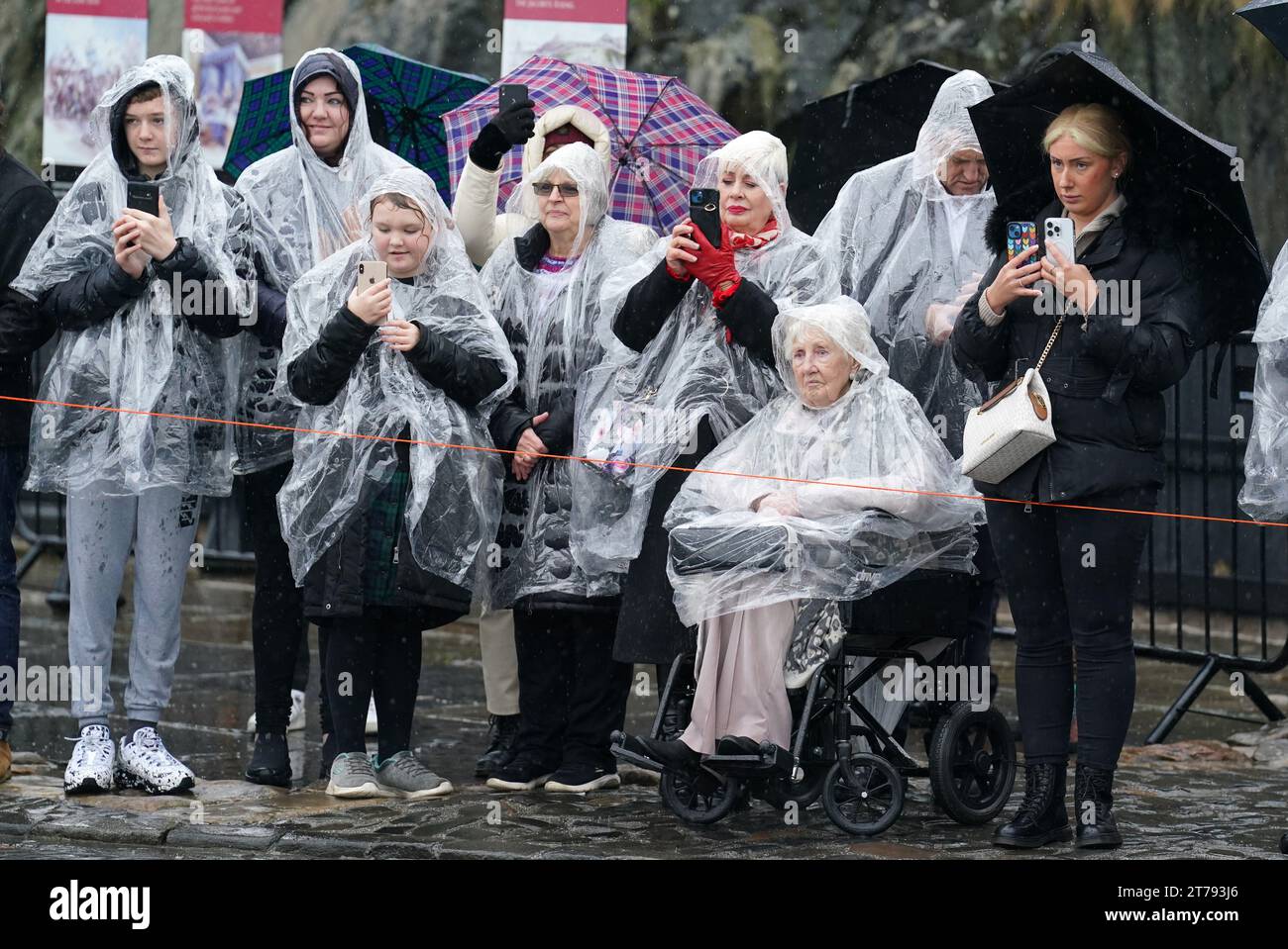 Members of the public watch 16 Regiment Royal Artillery fire a 21 Gun ...