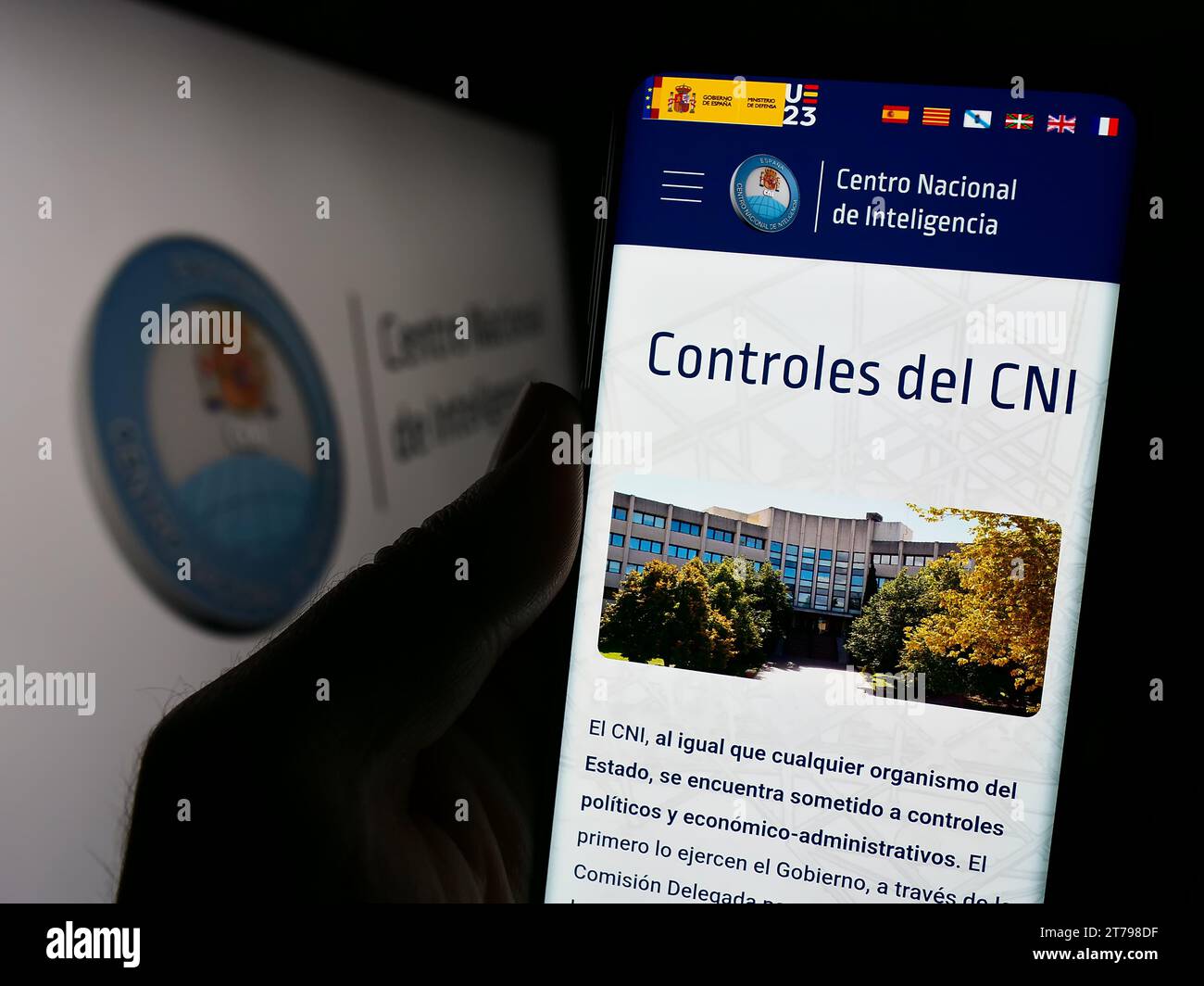 Centro nacional de inteligencia logo hi-res stock photography and ...