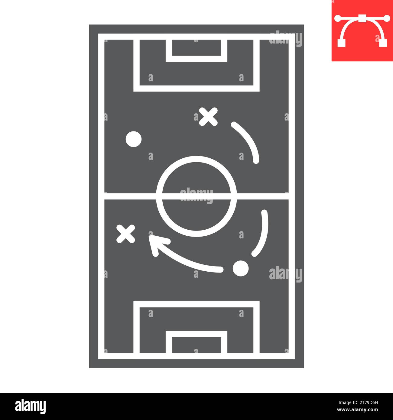Football coach clipboard Stock Vector Images - Alamy
