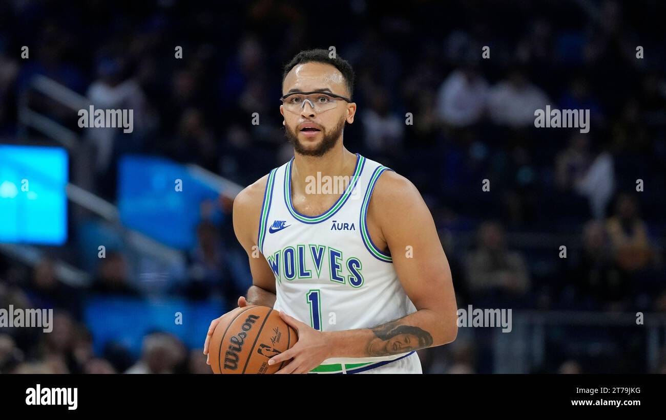 Minnesota Timberwolves forward Kyle Anderson (1) during an NBA ...
