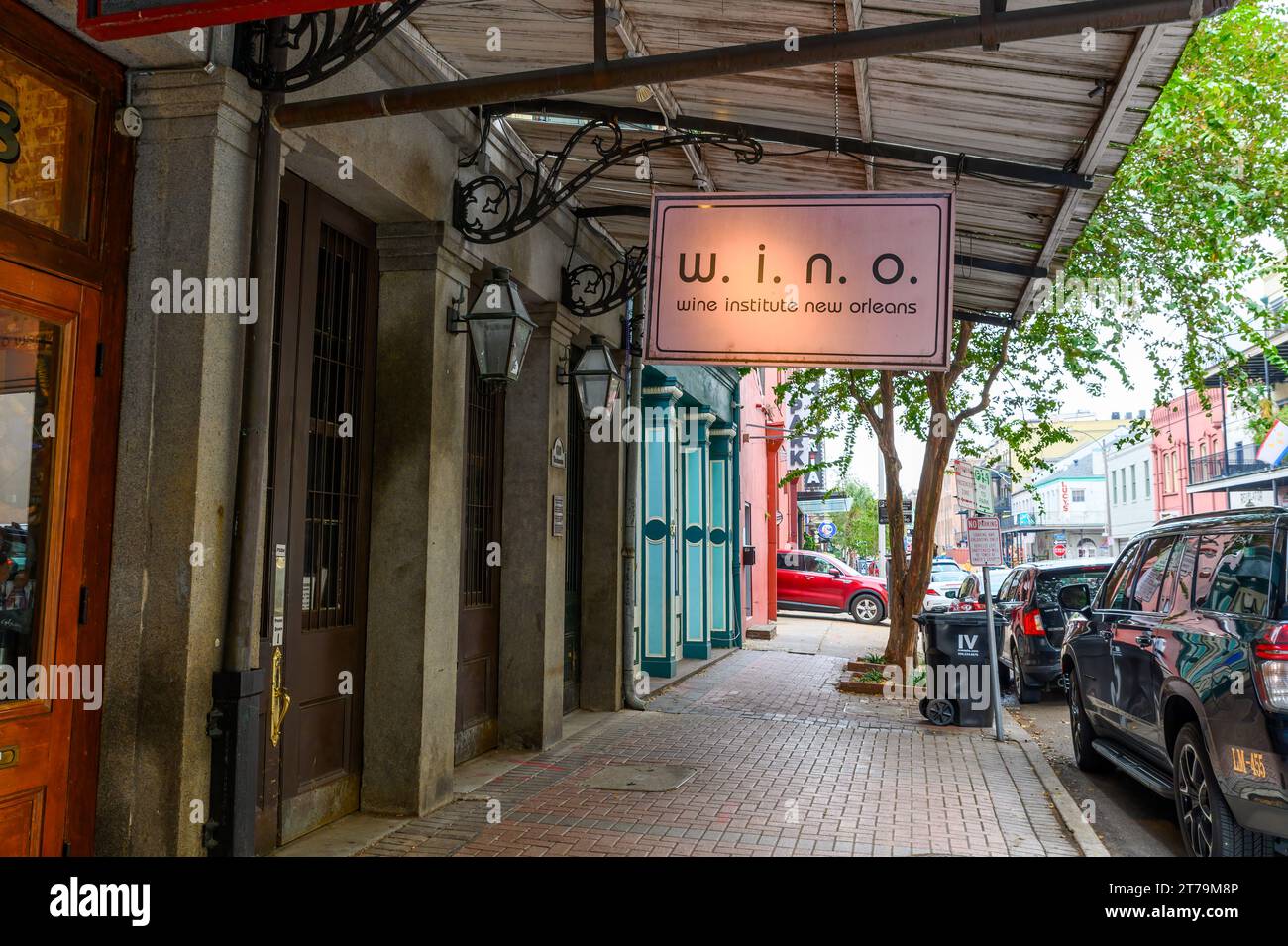 NEW ORLEANS, LA, USA - NOVEMBER 12, 2023: W.I.N.O. (Wine Institute of ...