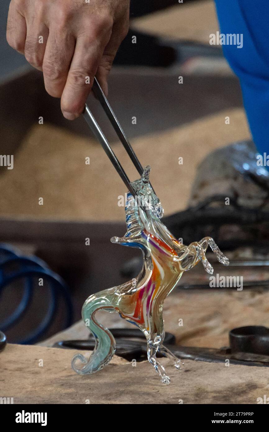 Glass art, Murano, Italy Stock Photo - Alamy