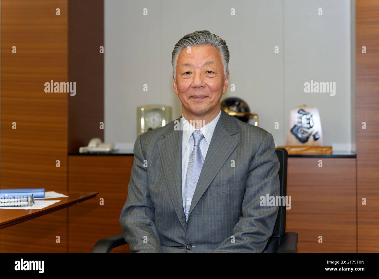 Tokyo, Japan. 8th Nov, 2023. Kiyoyuki Seguchi, research director at ...
