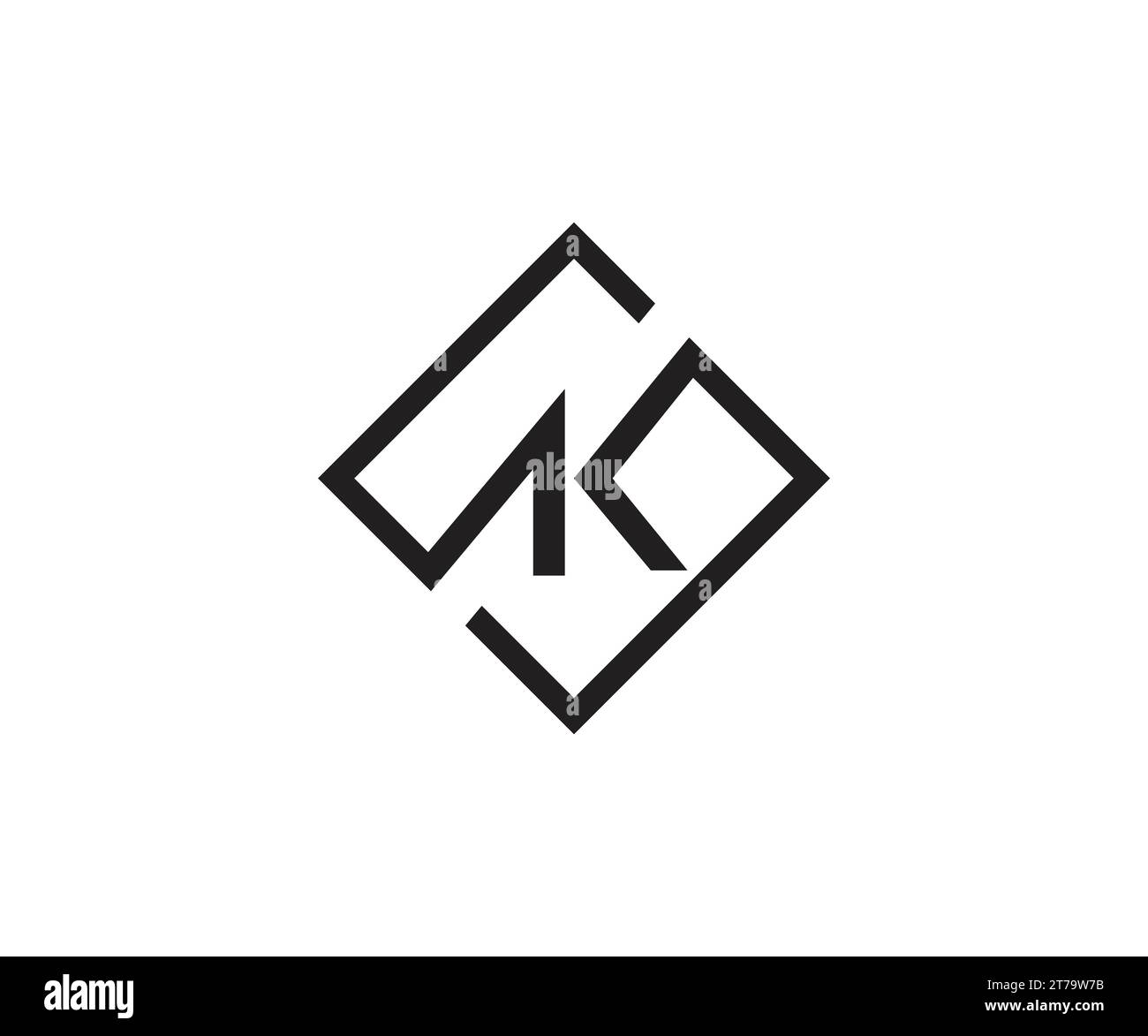 Minimal ak logo Cut Out Stock Images & Pictures - Alamy