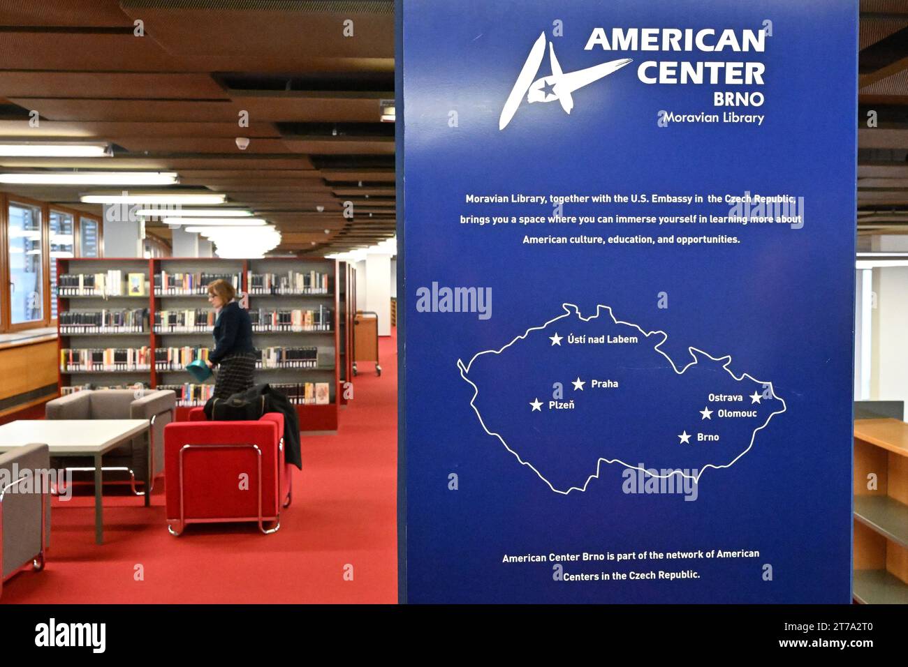 Official opening of revitalised American Center in Moravian Library ...