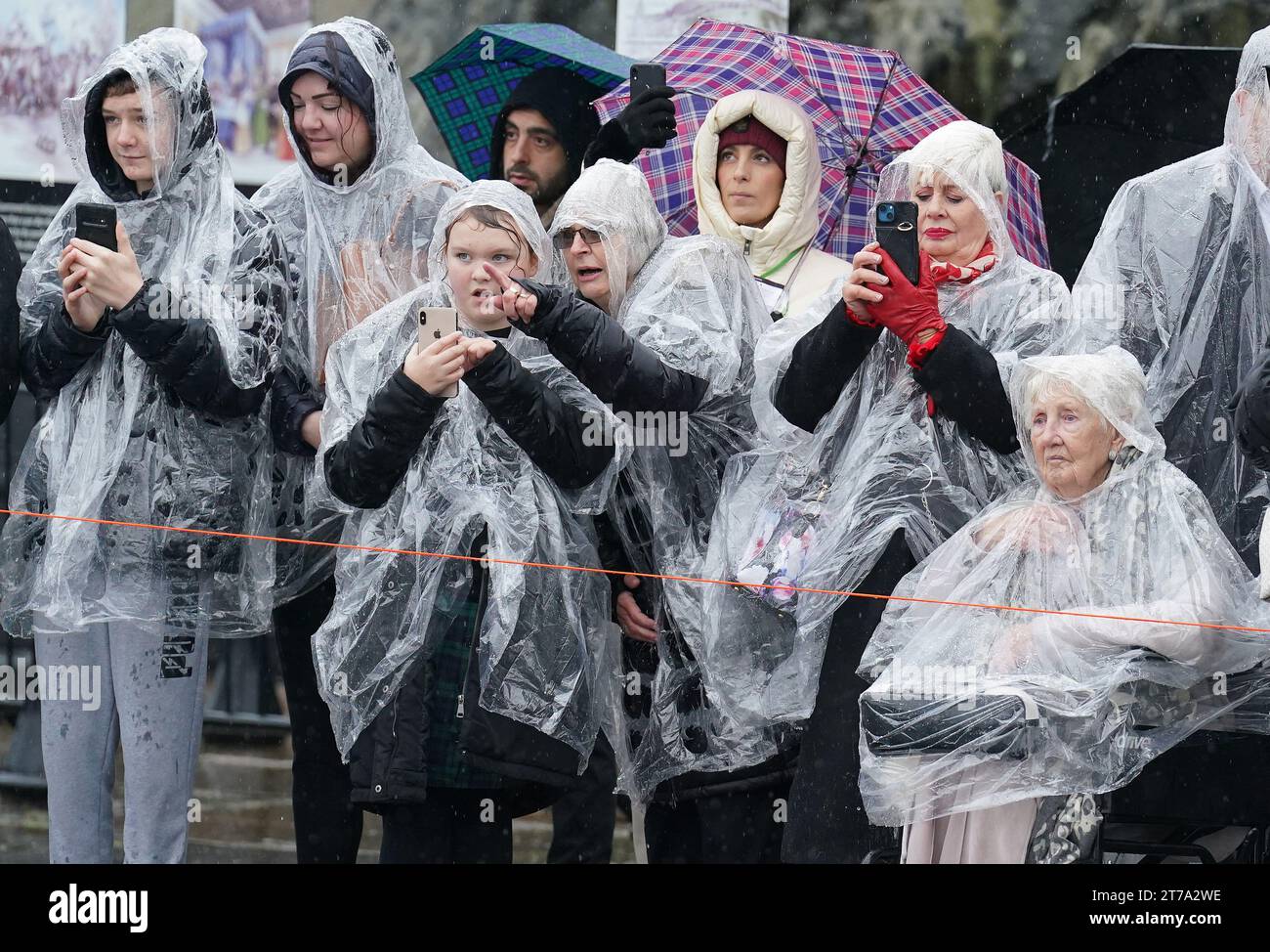 Members of the public watch 16 Regiment Royal Artillery fire a 21 Gun ...