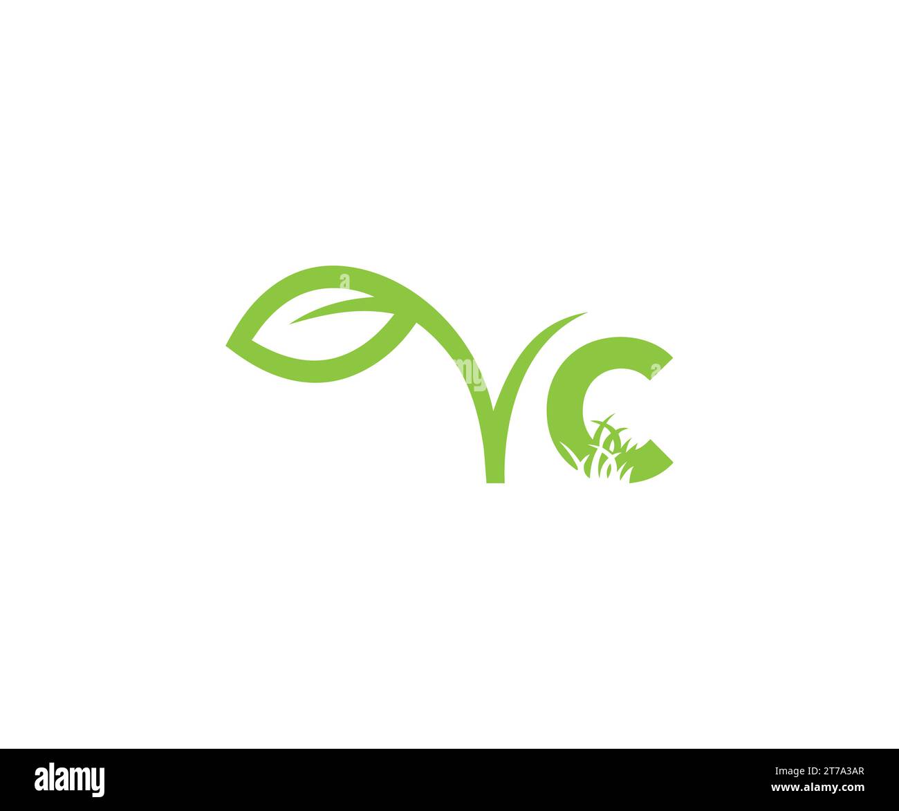 Vc minimal logo design hi-res stock photography and images - Alamy