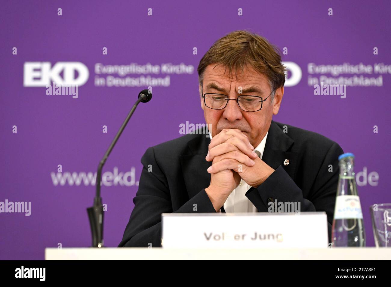 Pressekonferenz zur Kirchenmitgliedschaftsbefragung der EKD, die am 14. ...