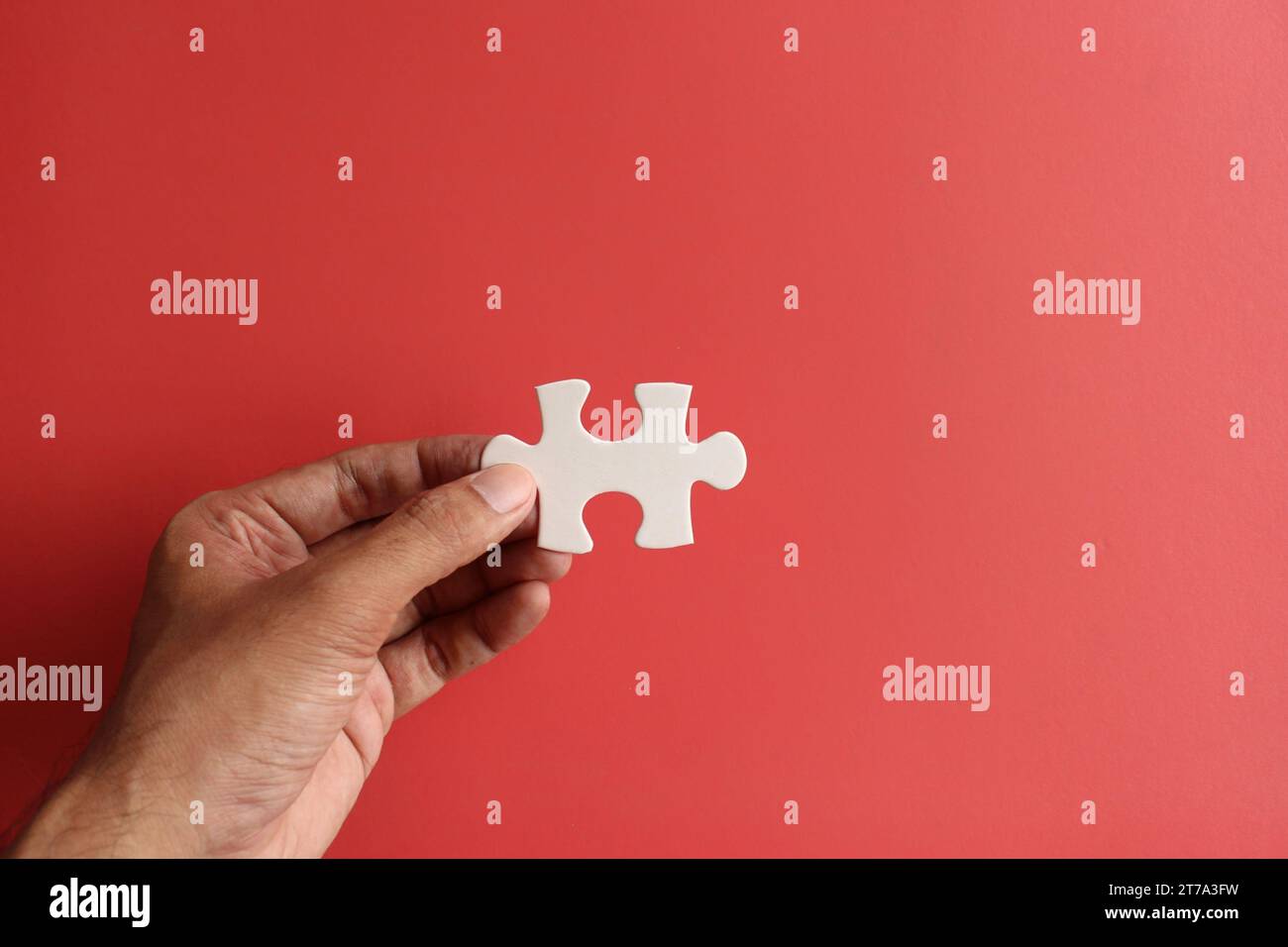 Top view piece puzzle hi-res stock photography and images - Alamy