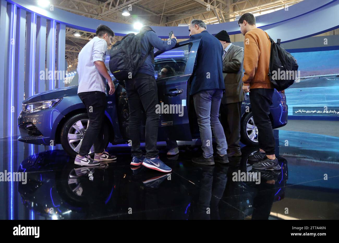 Teheran, Iran. 14th Nov, 2023. People visit the second edition of the ...