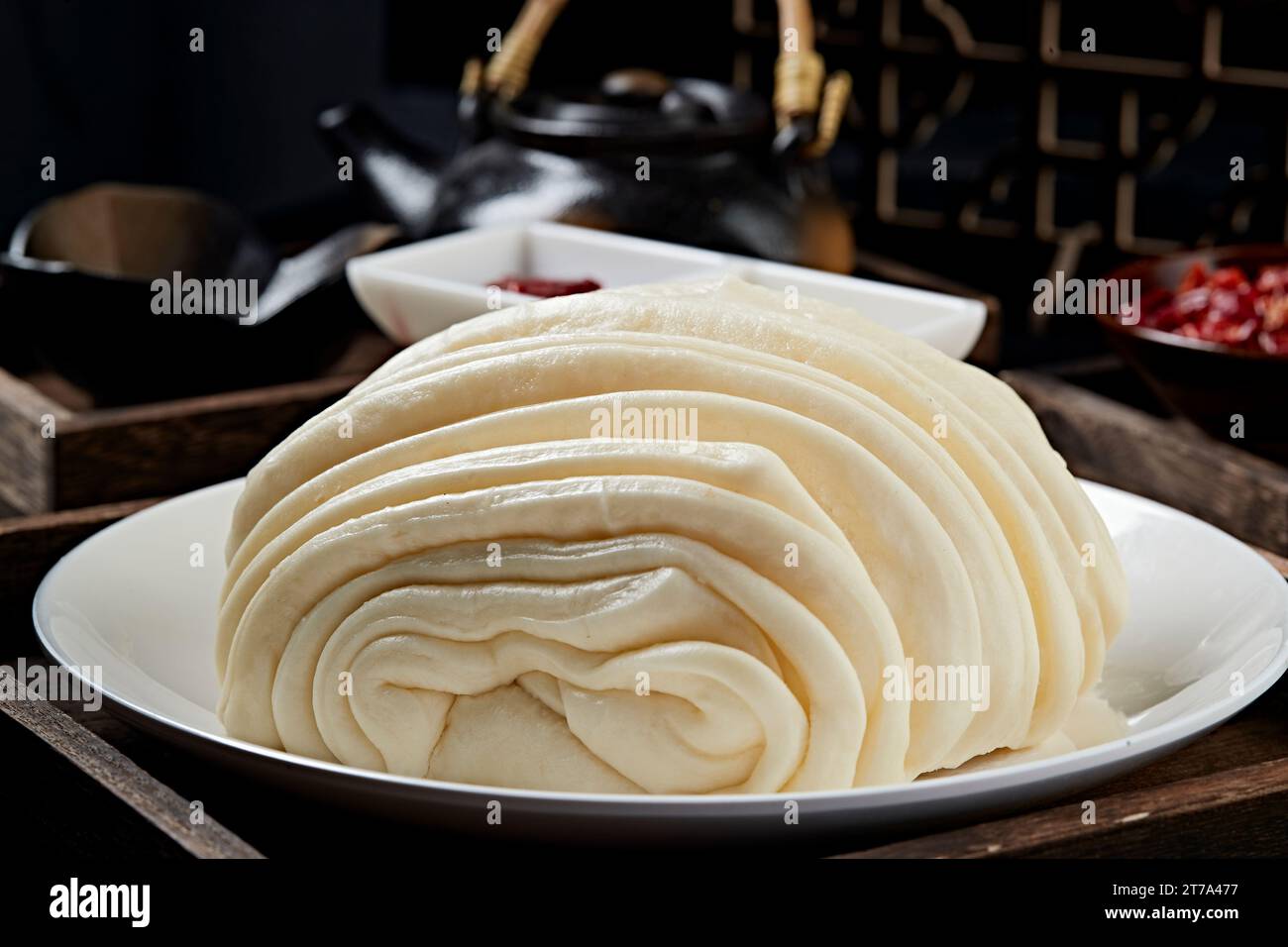 Chinese Steamed giant Roll, Steamed giant Twisted Rolls Stock Photo - Alamy