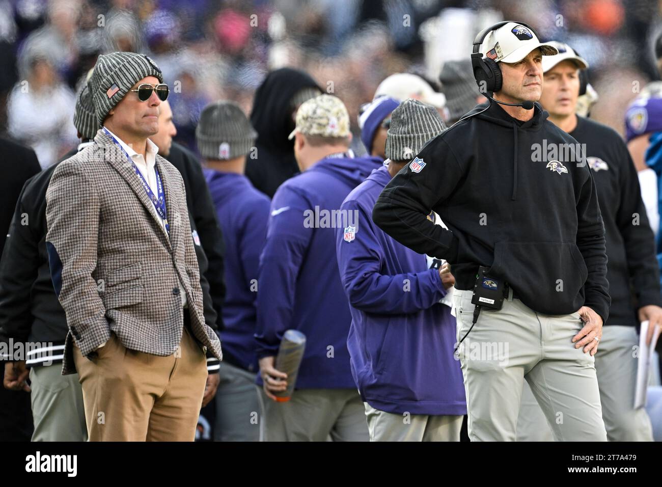 Baltimore Ravens executive vice president and general manager Eric ...