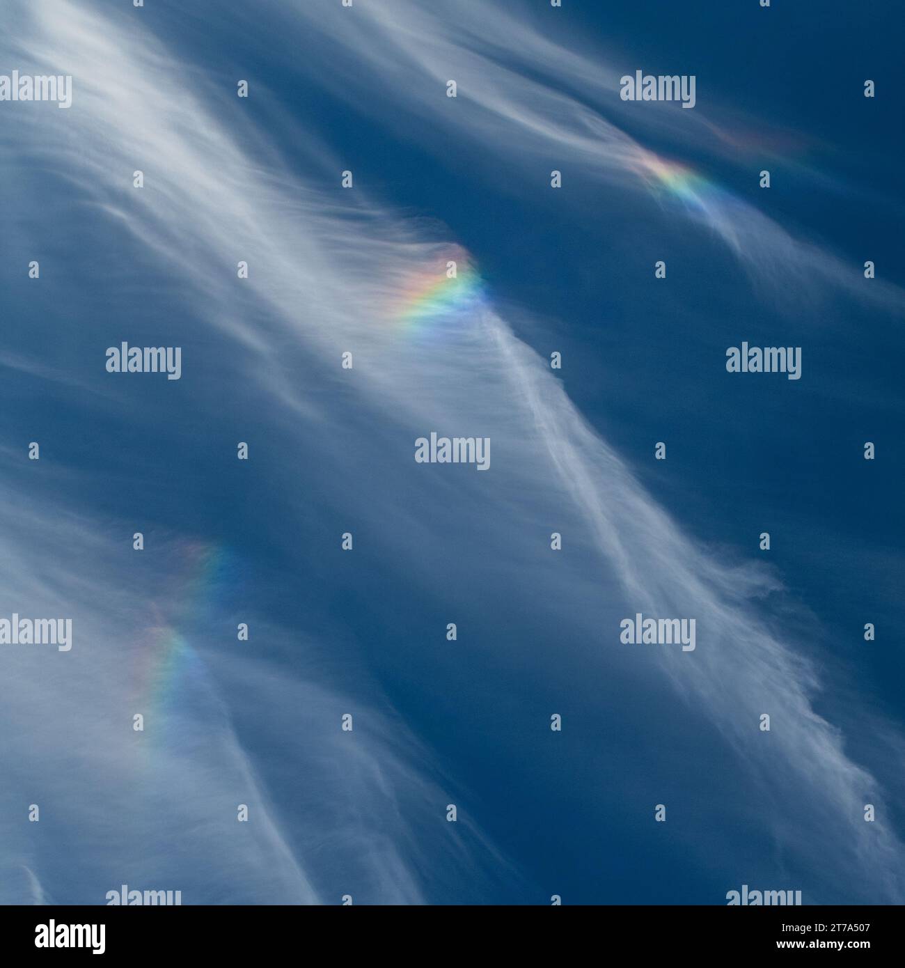 Fire rainbow. Spectacular Iridescent Cloud. A Rare Glimpse of Nature's ...