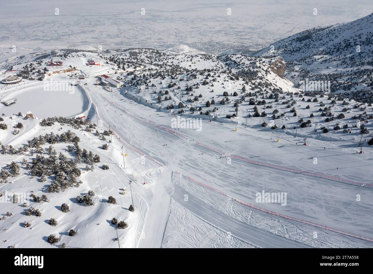 Ergan Ski Resort View, Erzincan, Turkey Stock Photo - Alamy