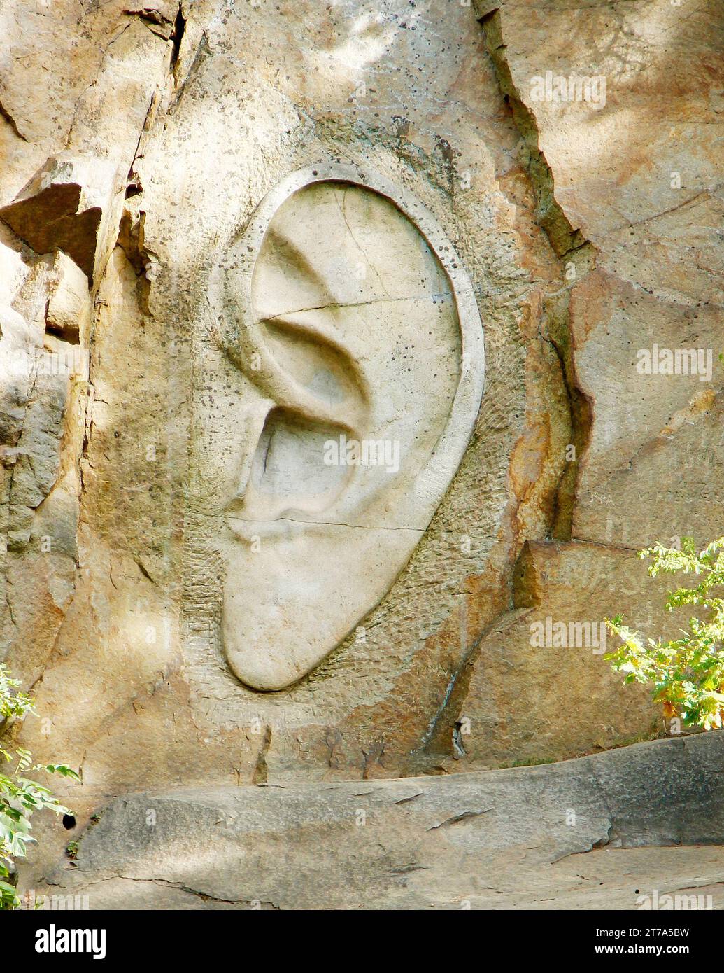 Bretschneider's Ear monument in Lipnice nad Sazavou, Czech Republic ...