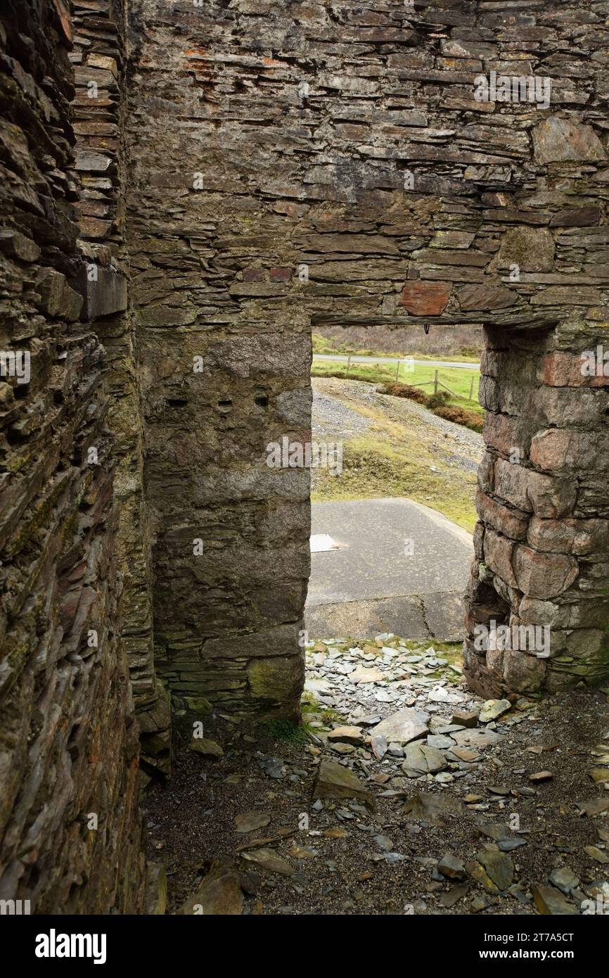 The Cross Vein disused lead mine (aka Snuff the Wind), Foxdale, Isle of ...