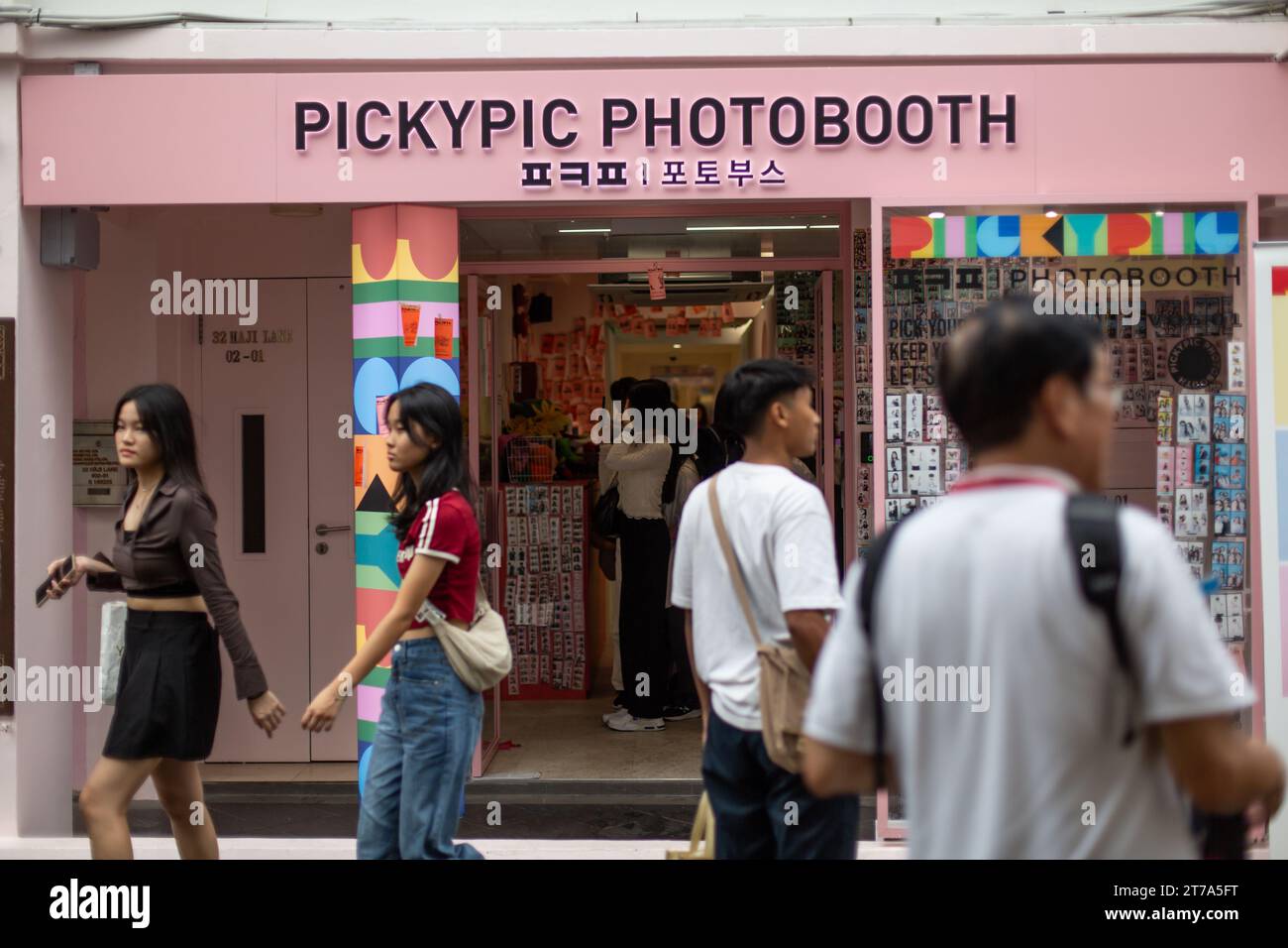 Singapore haji lane hi-res stock photography and images - Alamy