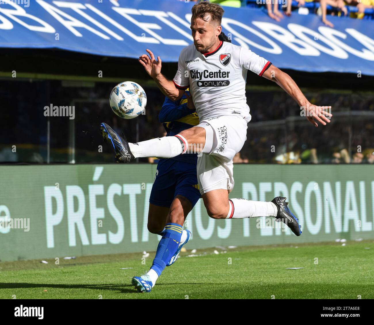 Angelo Martino of Newells during the Liga Argentina match between CA ...