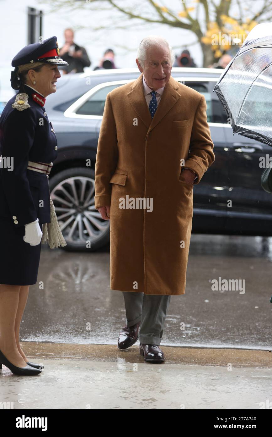 King Charles III, to mark his 75th birthday, at the launch of The ...