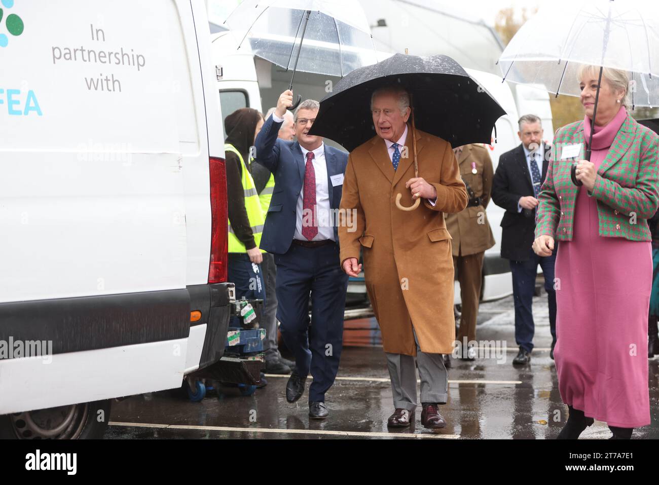 King Charles III, to mark his 75th birthday, at the launch of The ...