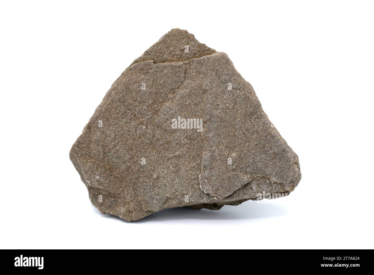 Sandstone is a clastic sedimentary rock composed of quartz grains. This ...