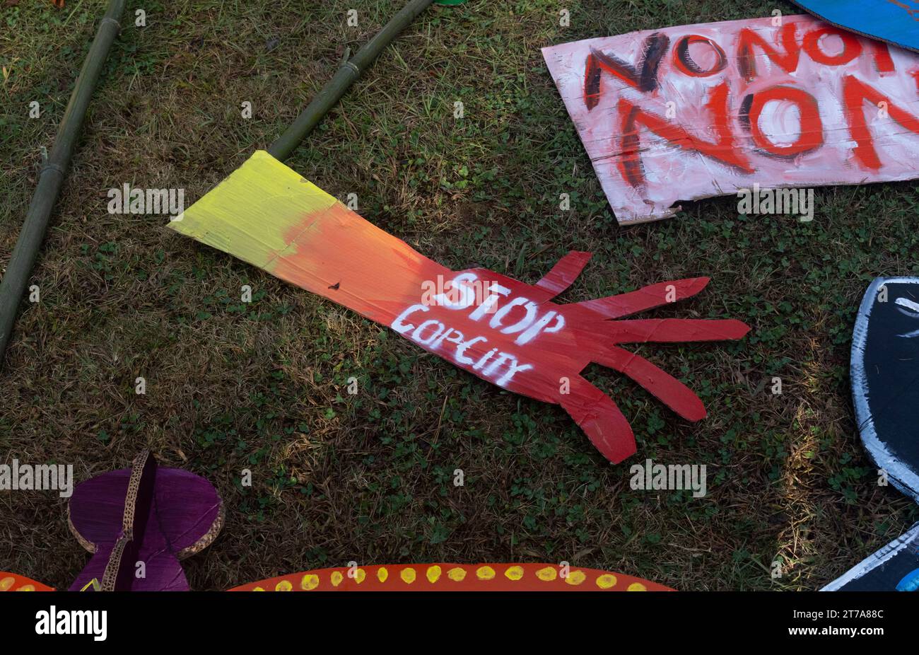 Block cop city protest hi-res stock photography and images - Alamy