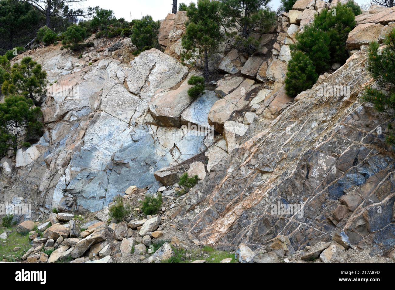 Peridotite is an ultramafic igneous rock composed mainly of olivine and ...