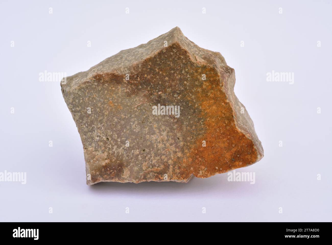 Quartzite is a metamorphic rock composed of quartz. This sample comes ...