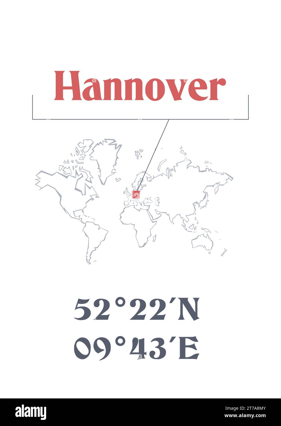 Map of hannover Stock Vector Images - Alamy