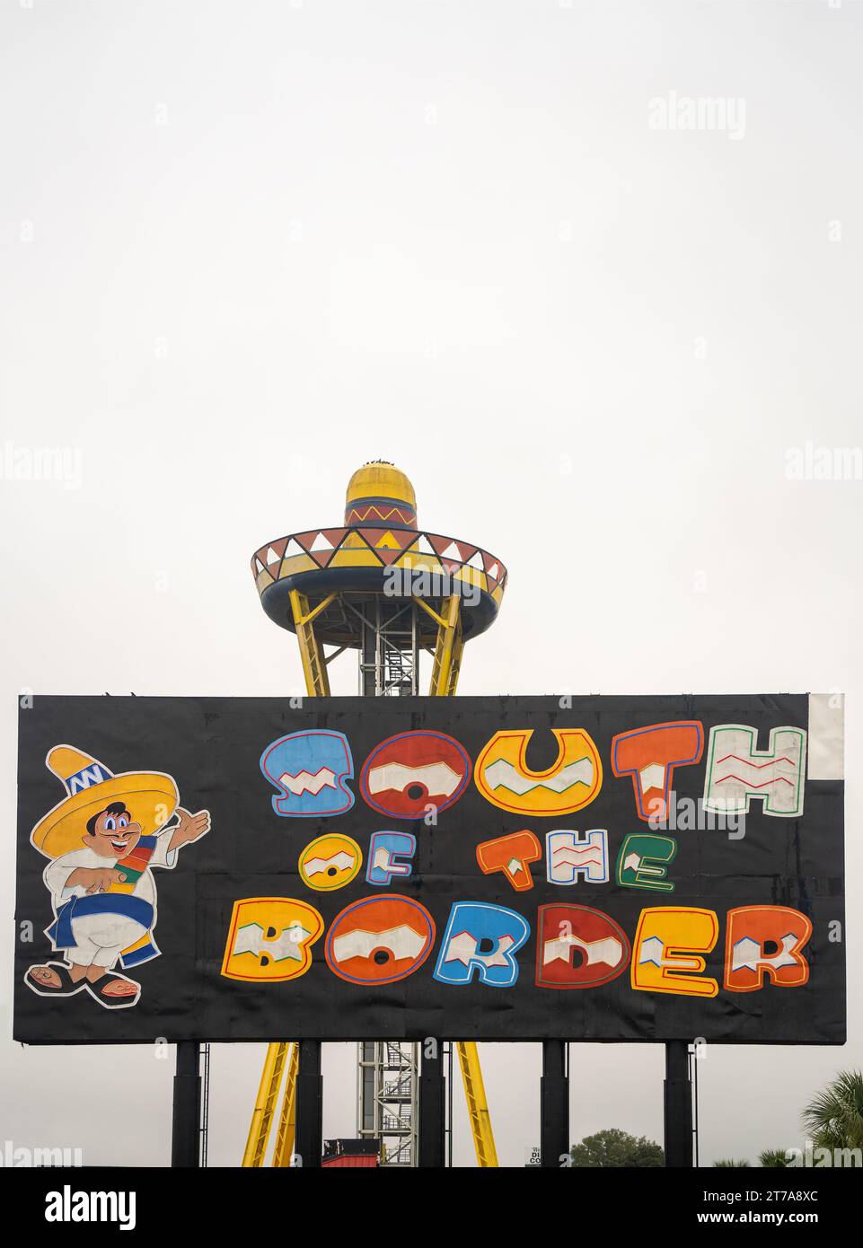 South of the Border road side attraction on highway 95 in Hamer South ...