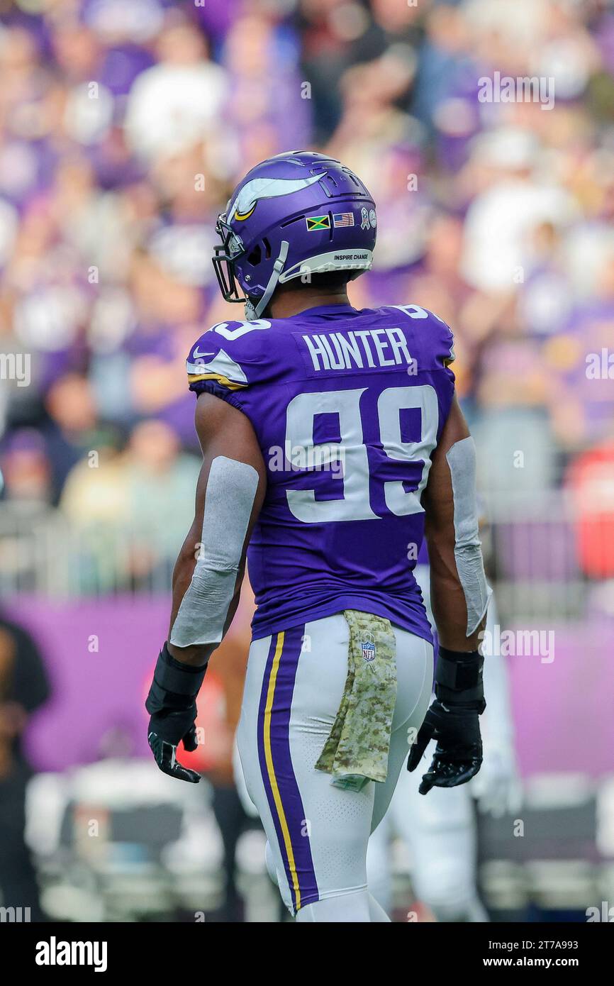 Minnesota Vikings linebacker Danielle Hunter (99) seen during the first ...