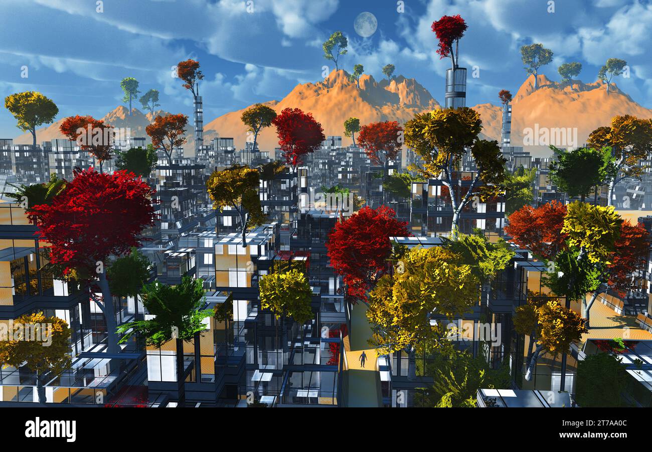 Overgrown vegetation city hi-res stock photography and images - Alamy