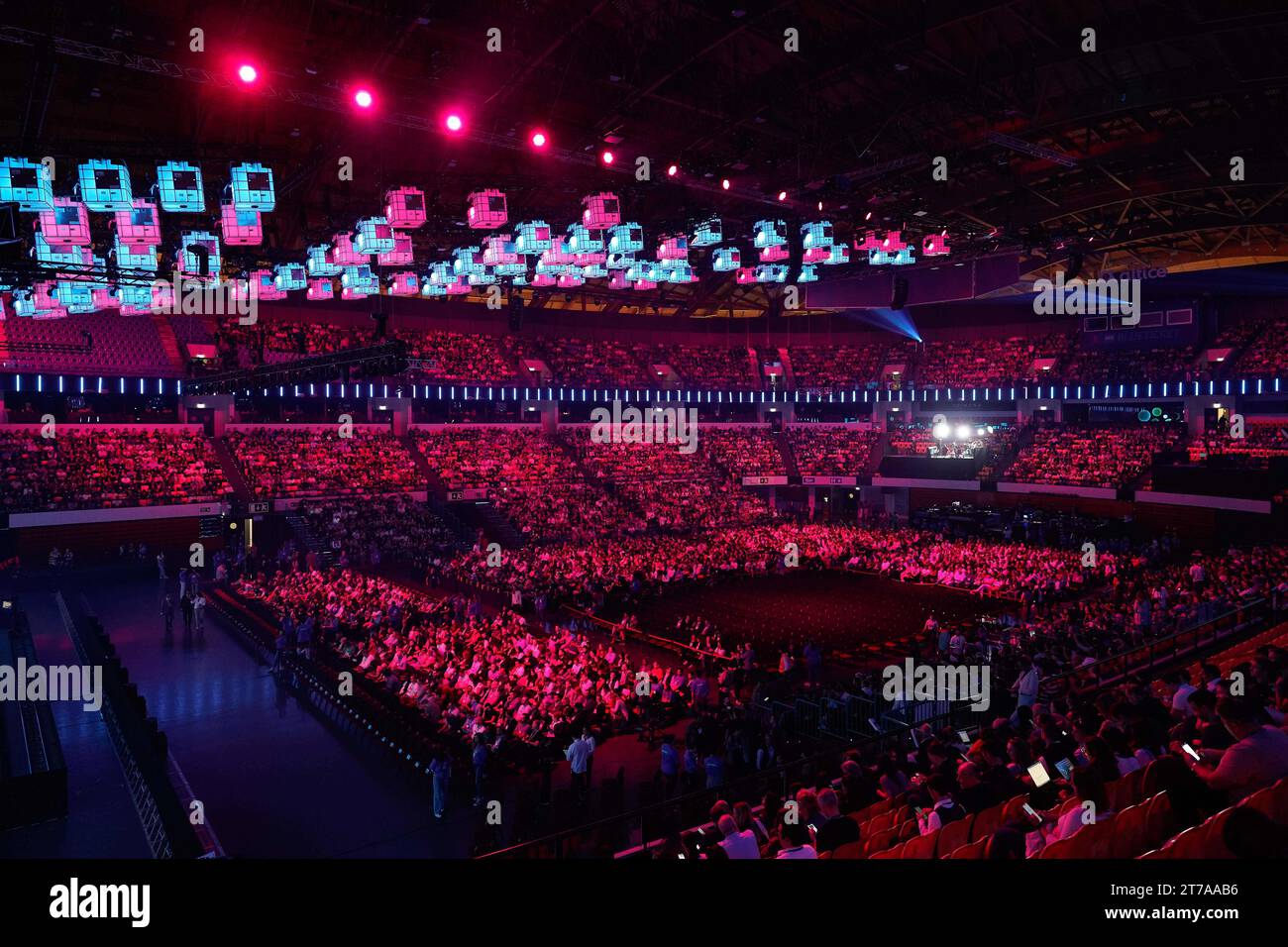 Open view of audience in Central Stage during the opening night of the ...