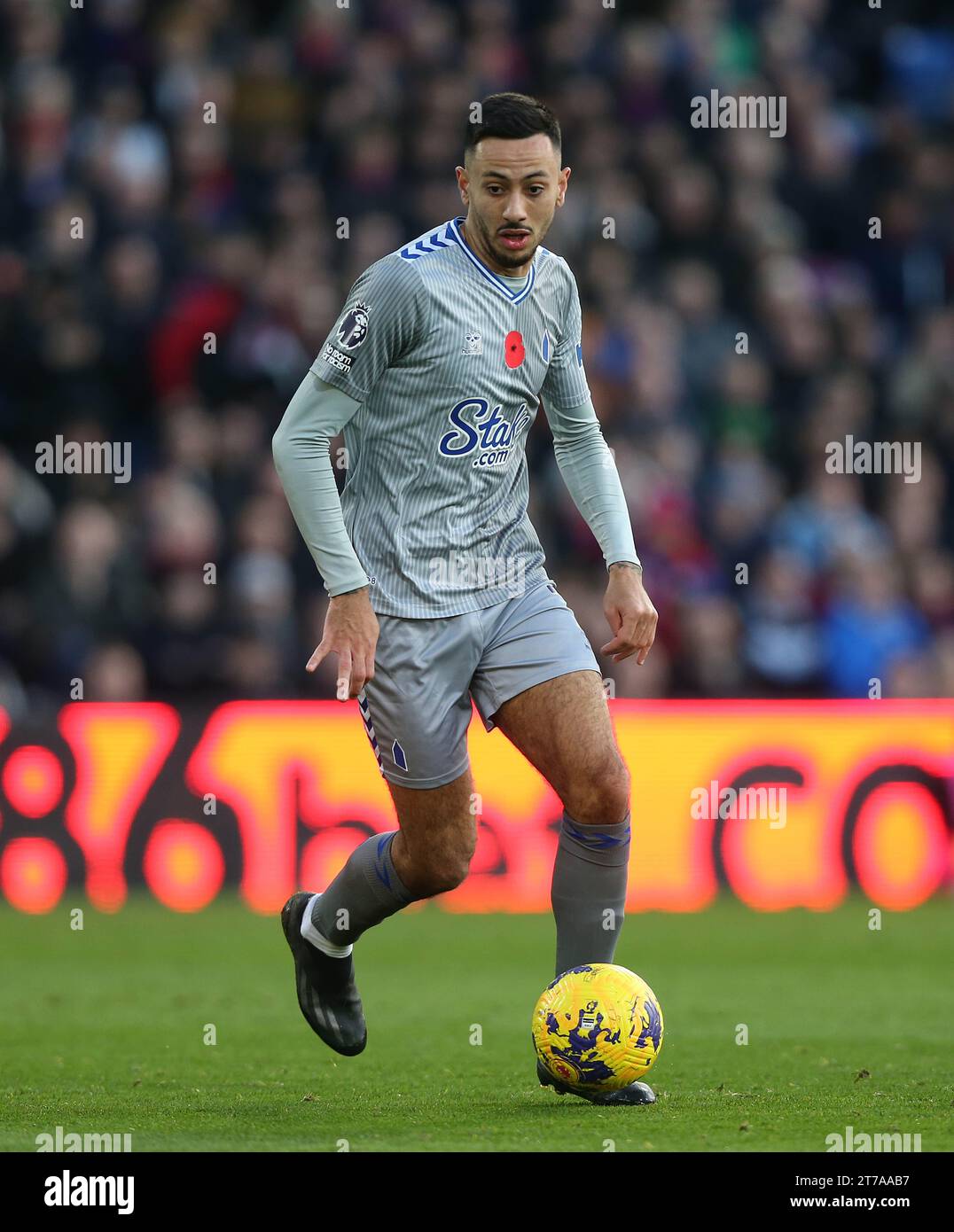 Dwight McNeil of Everton. - Crystal Palace v Everton, Premier League ...