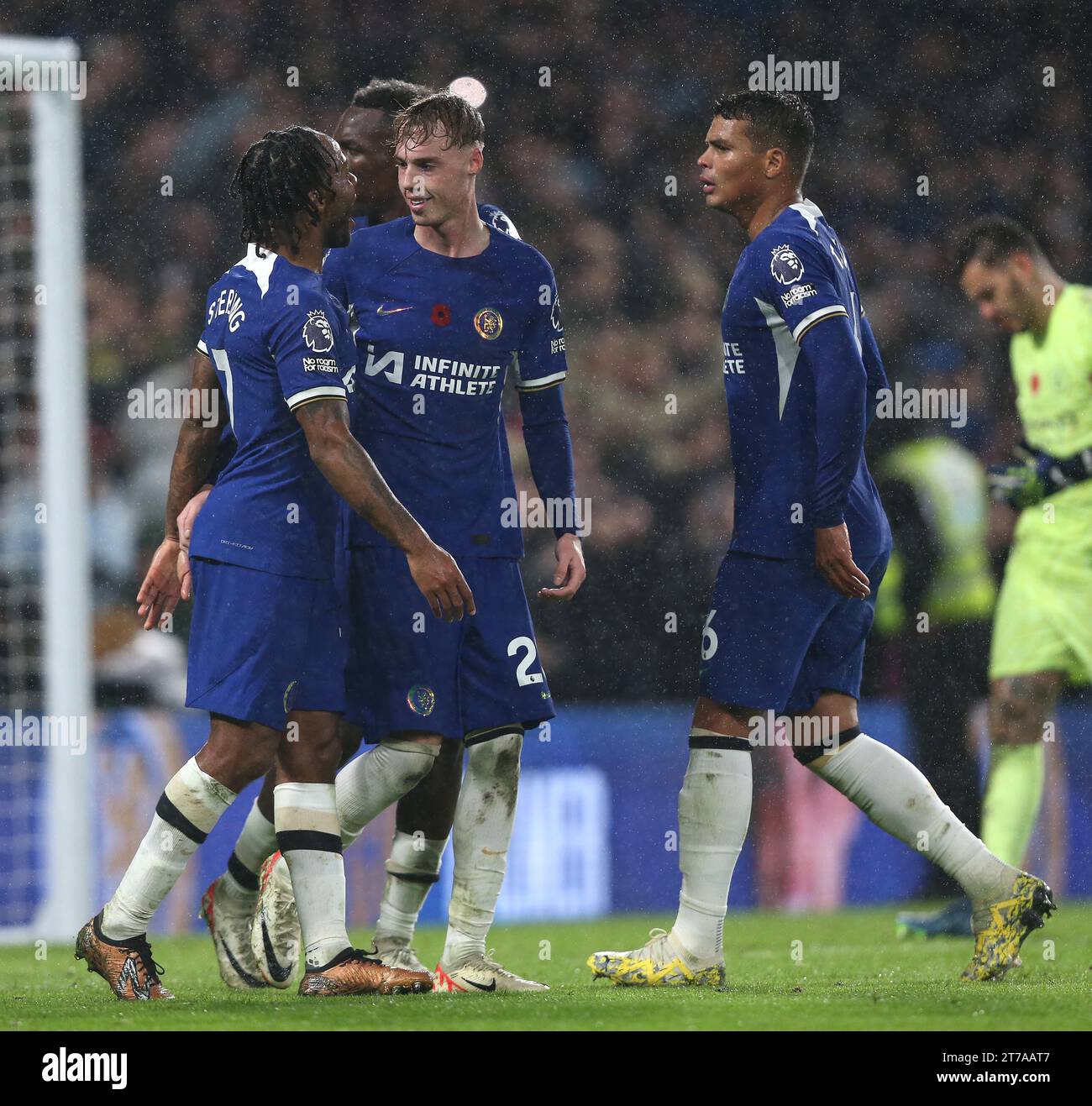 GOAL 4-4, Cole Palmer of Chelsea goal celebration. - Chelsea v ...