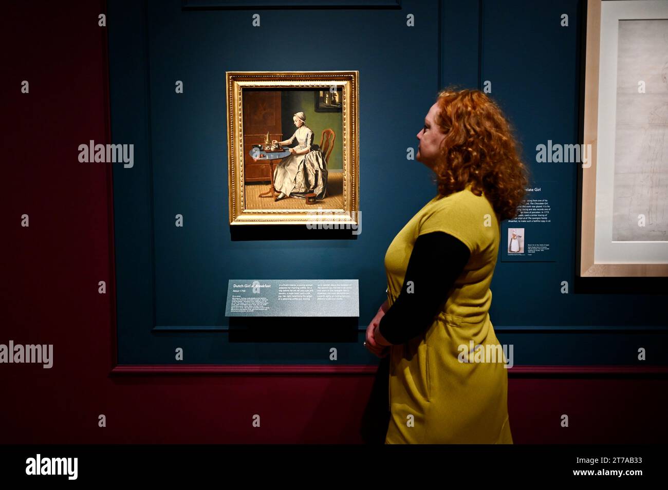 London, UK. Jean-Etienne Liotard, "Dutch Girl at Breakfast". Discover ...