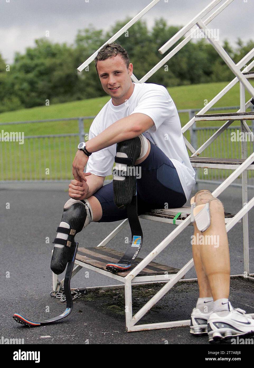 South African sprinter and convicted murderer Oscar Pistorius in ...